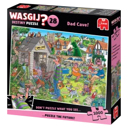 Wasgij Destiny 28: Dad Cave! - 1000 Piece Jigsaw Puzzle by Jumbo ...